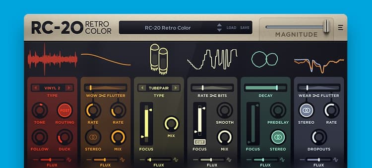 RC-20 Retro Color — Free Audio Plugin | PausePlayRepeat